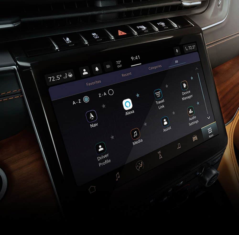 Jeep® Grand Cherokee Technology - Uconnect & Carplay