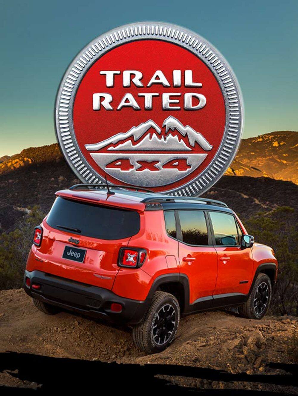 2023 Jeep®; Renegade - Trailhawk 4x4 pentru distracție off road