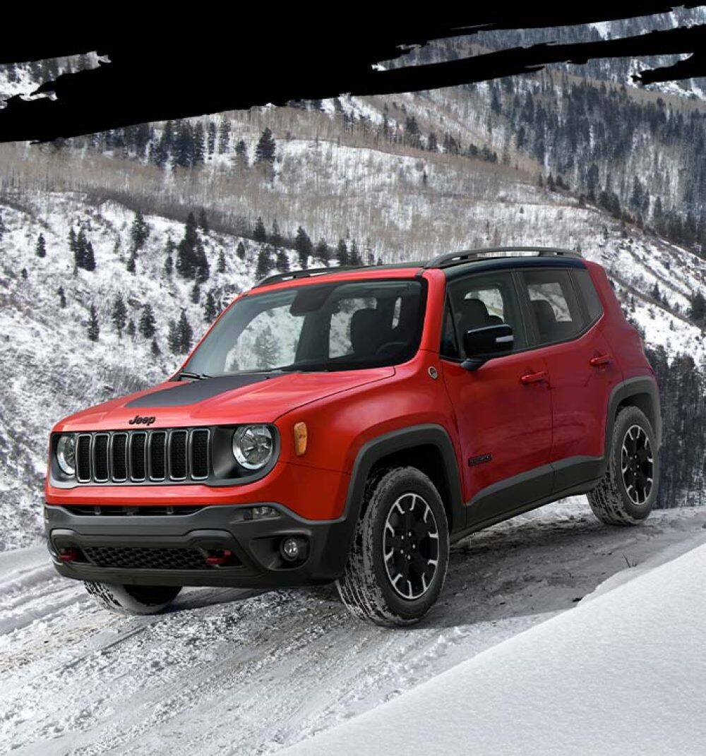 2023 Caracteristici interioare Jeep®; Renegade - Scaune și depozitare