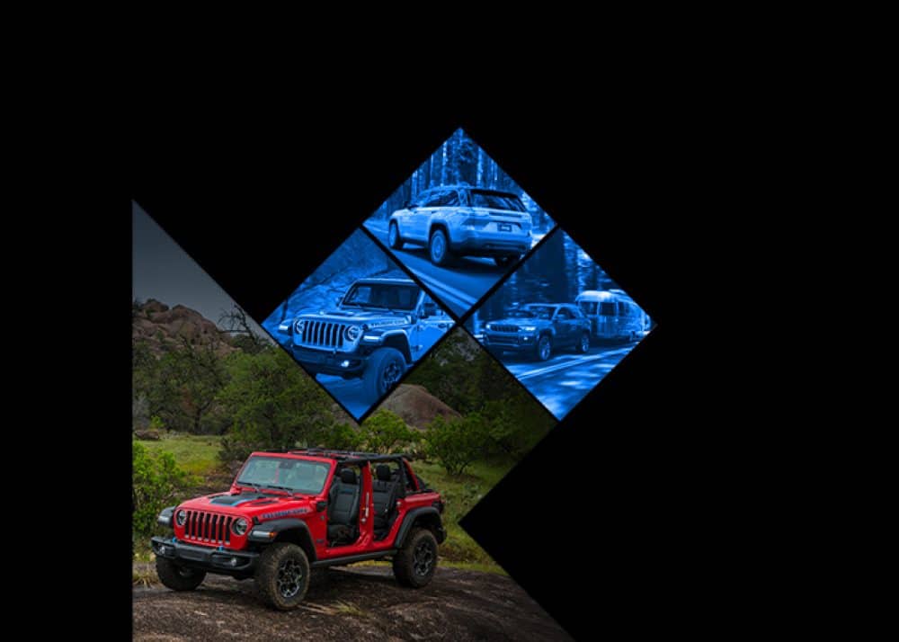 4xe Hybrid SUVs from the Electrified Jeep® Lineup