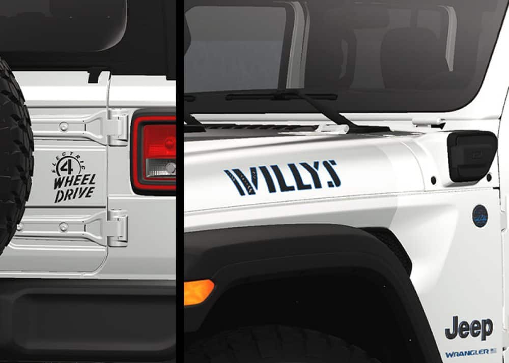Willys Decals For Jeep