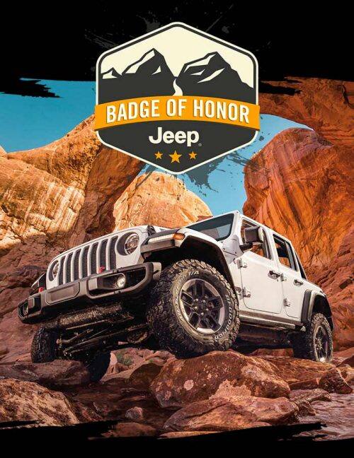 Jeep® Trail Rated Badge - Off-Road Vehicle Certification