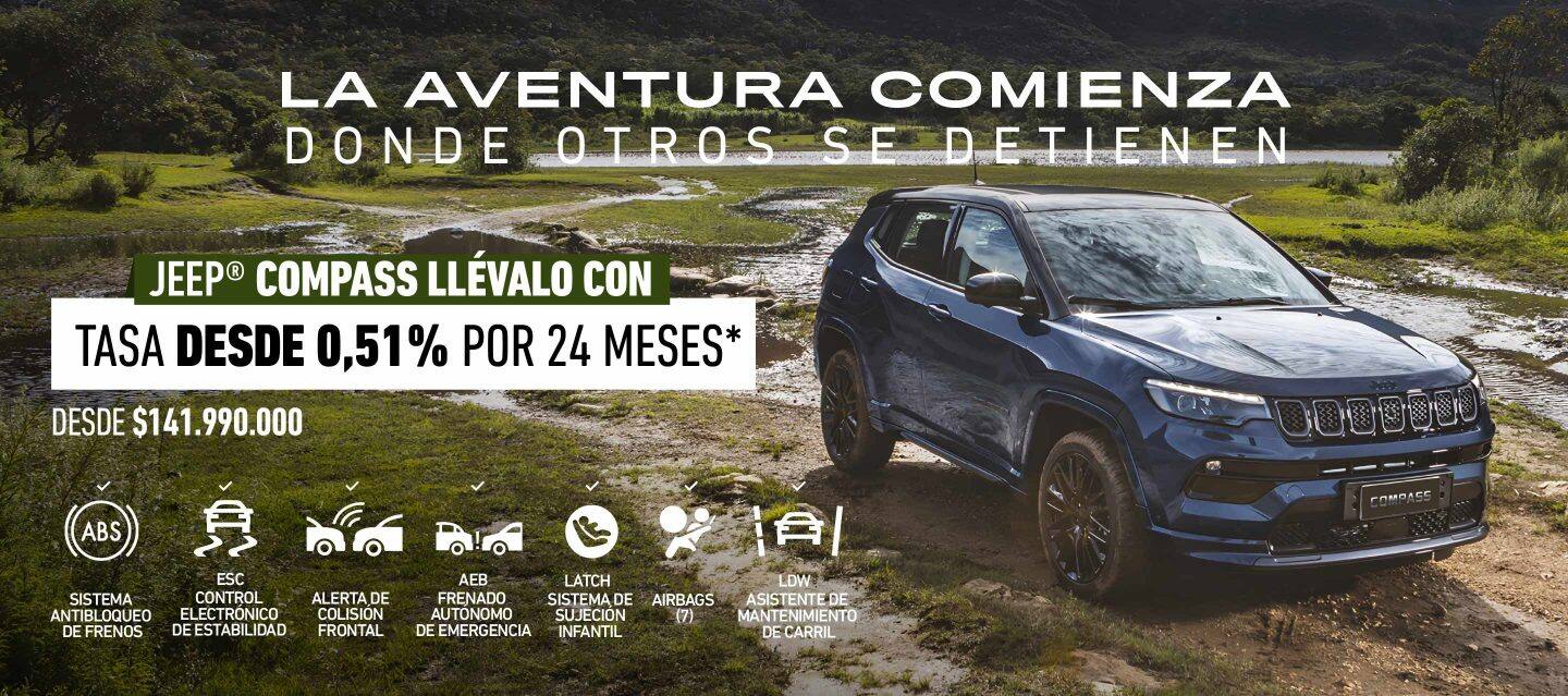 Jeep®| La marca de camionetas 4x4 Jeep Colombia
