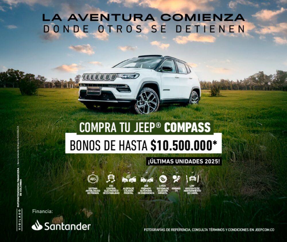 Jeep®| La marca de camionetas 4x4 Jeep Colombia