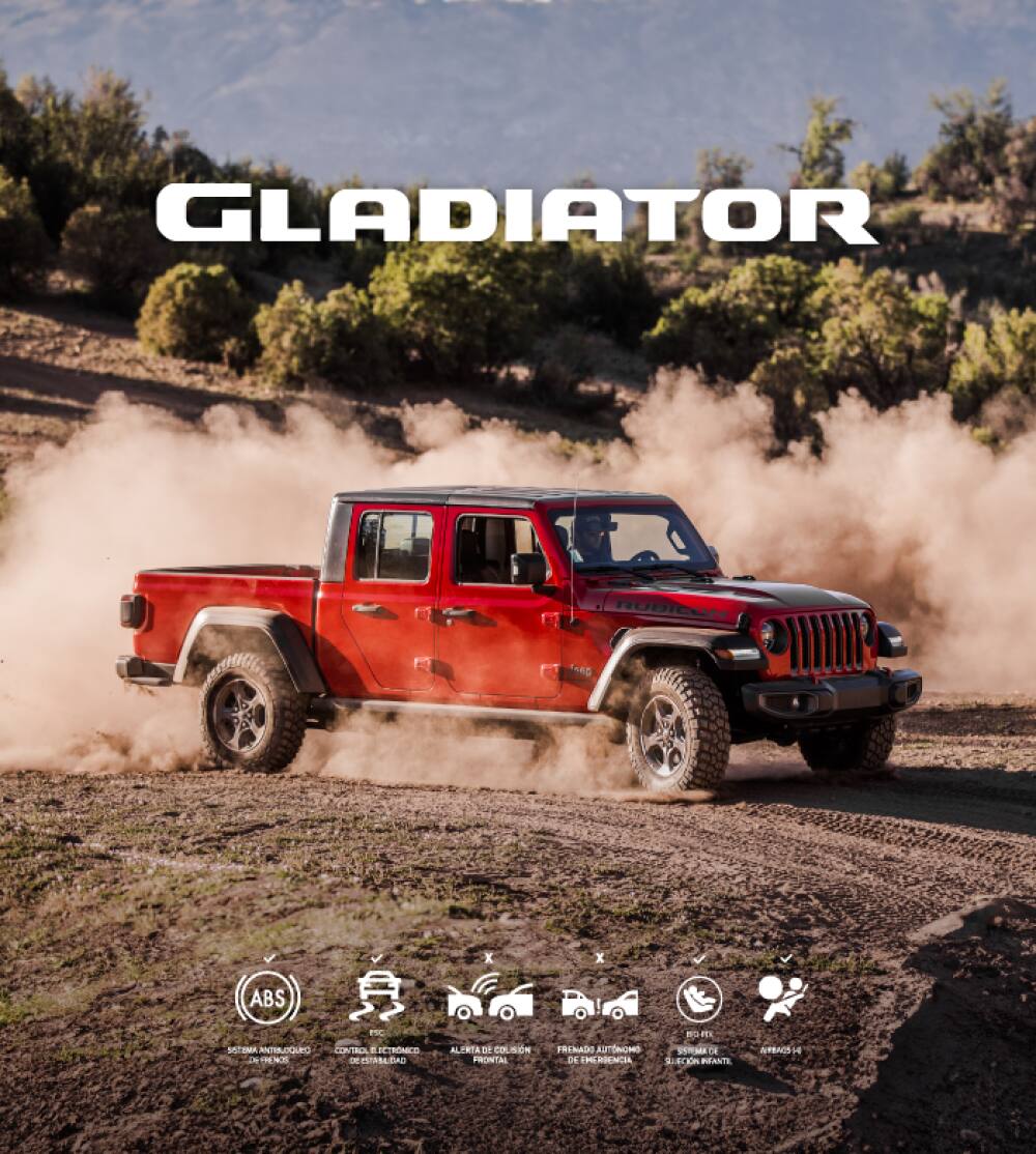 Jeep® Gladiator Rubicon | Potencia Off-Road y Versatilidad Única