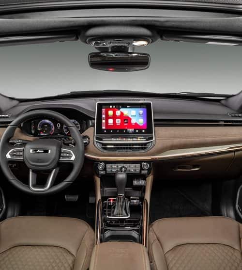 Jeep® Commander Interior | Añade tranquilidad a tu aventura