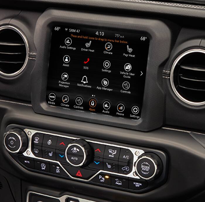 2021 Jeep® Gladiator Technology - Uconnect® System & More