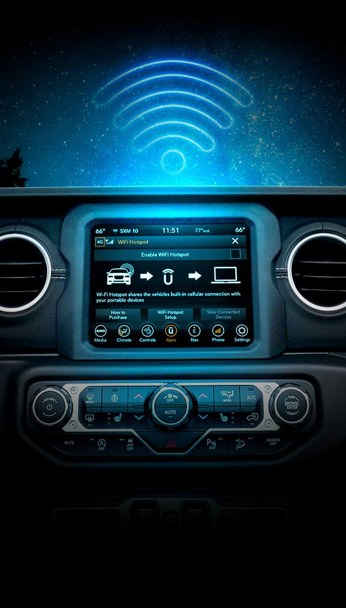 2022 Jeep® Wrangler Technology - Uconnect System and More