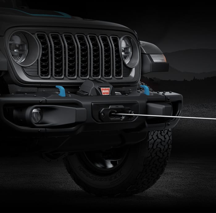 2024 Jeep® Wrangler - Available Warn Winch & Power Seating
