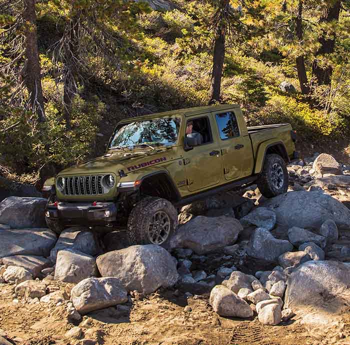 2025 Jeep® Gladiator Capability | 4x4 Truck Performance