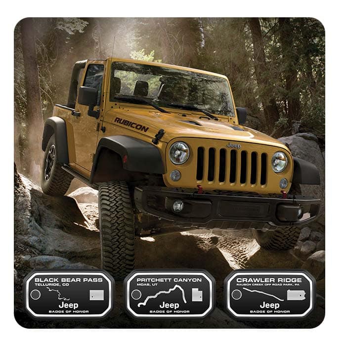 Jeep® Badge of Honor - Off Road Rewards Program