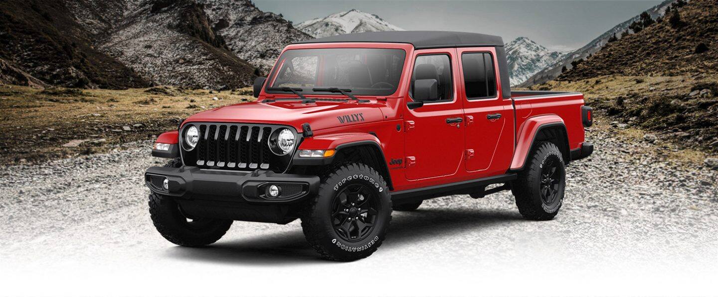 Jeep® Willys | Legendary Edition of the Wrangler & Gladiator