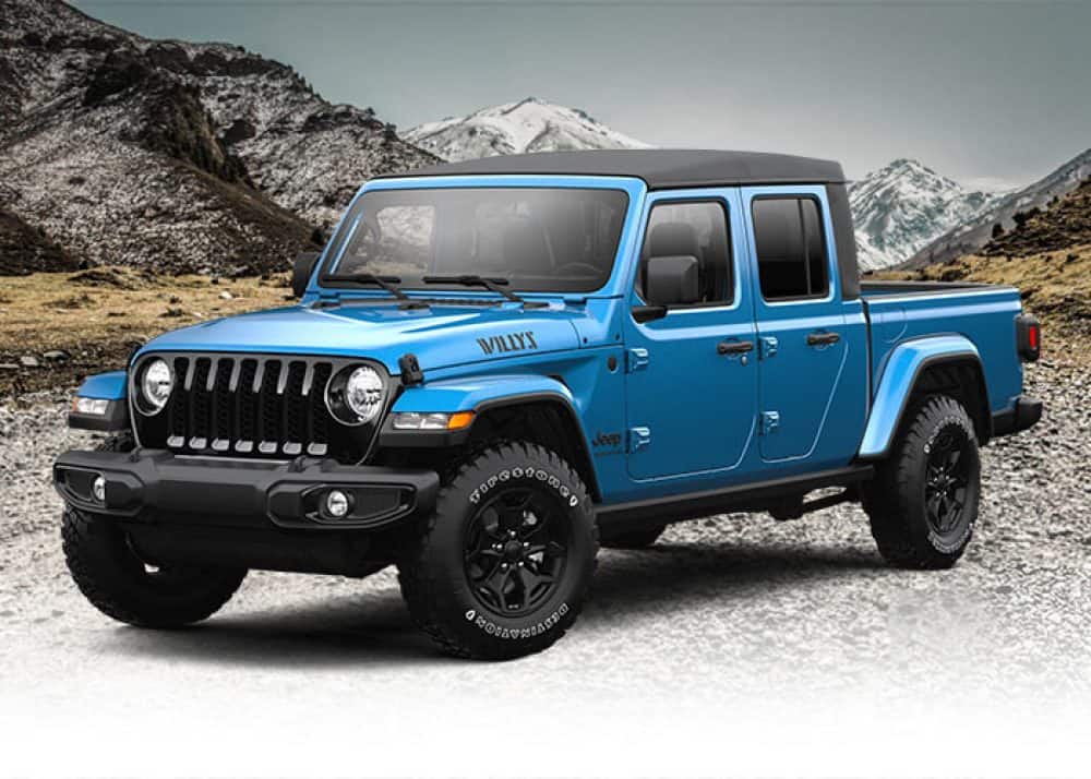 Jeep® Willys | Legendary Edition of the Wrangler & Gladiator