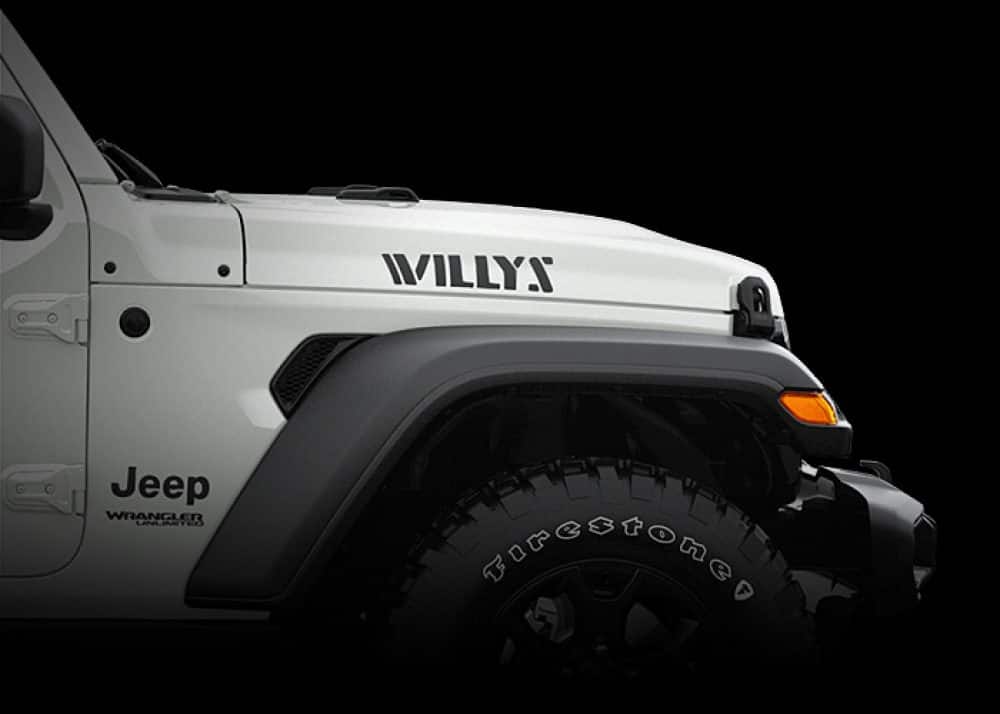 Jeep® Willys | Legendary Edition of the Wrangler & Gladiator