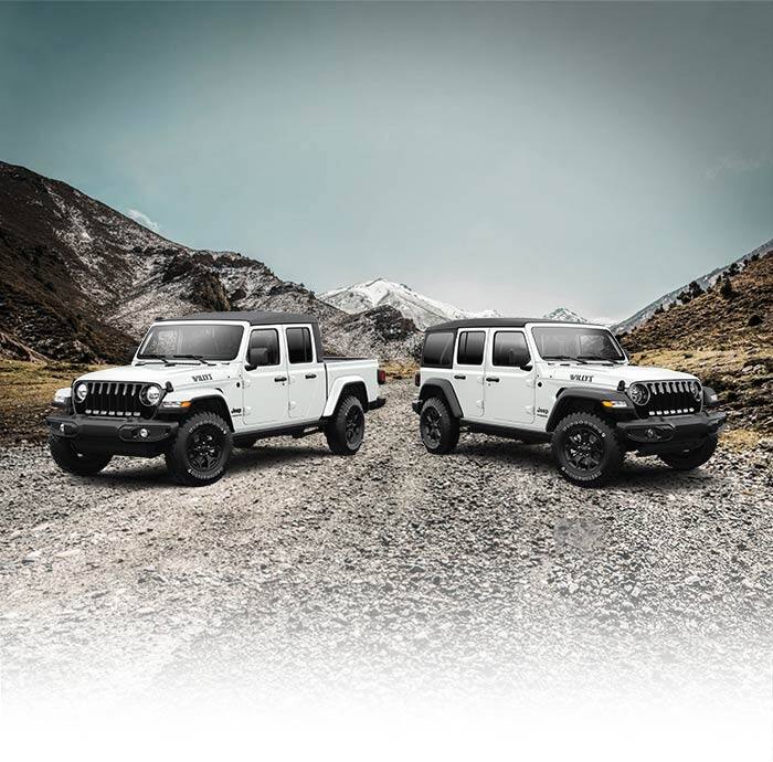 Jeep® Willys | Legendary Edition of the Wrangler & Gladiator