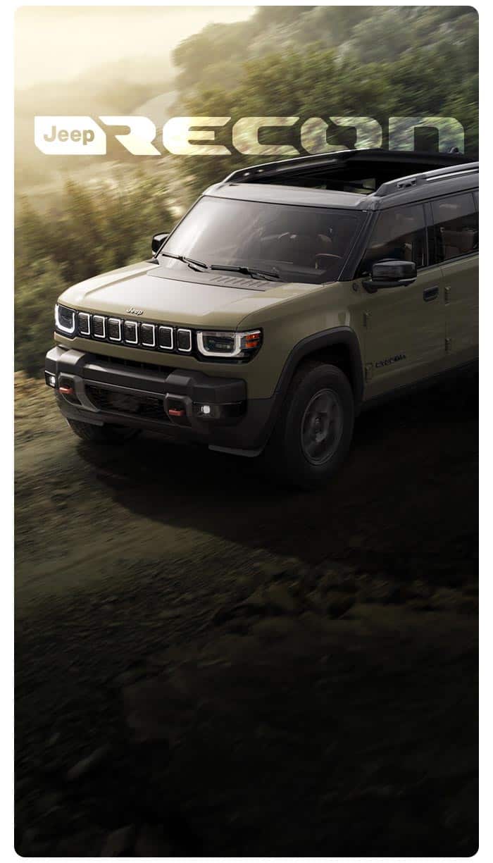 Meet the All-Electric 2026 Jeep® Recon SUV | Jeep
