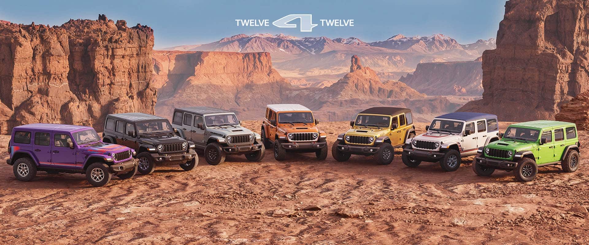 Jeep® Limited Edition Twelve4Twelve Vehicles: New Wranglers Every Month